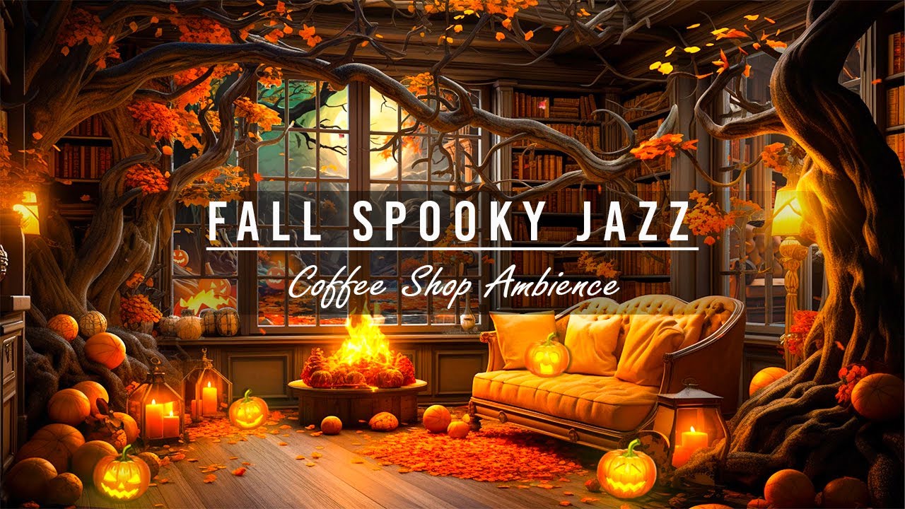 🦇Fall Spooky Halloween Ambience and Abandoned Haunted Houses Village 🎃 ...