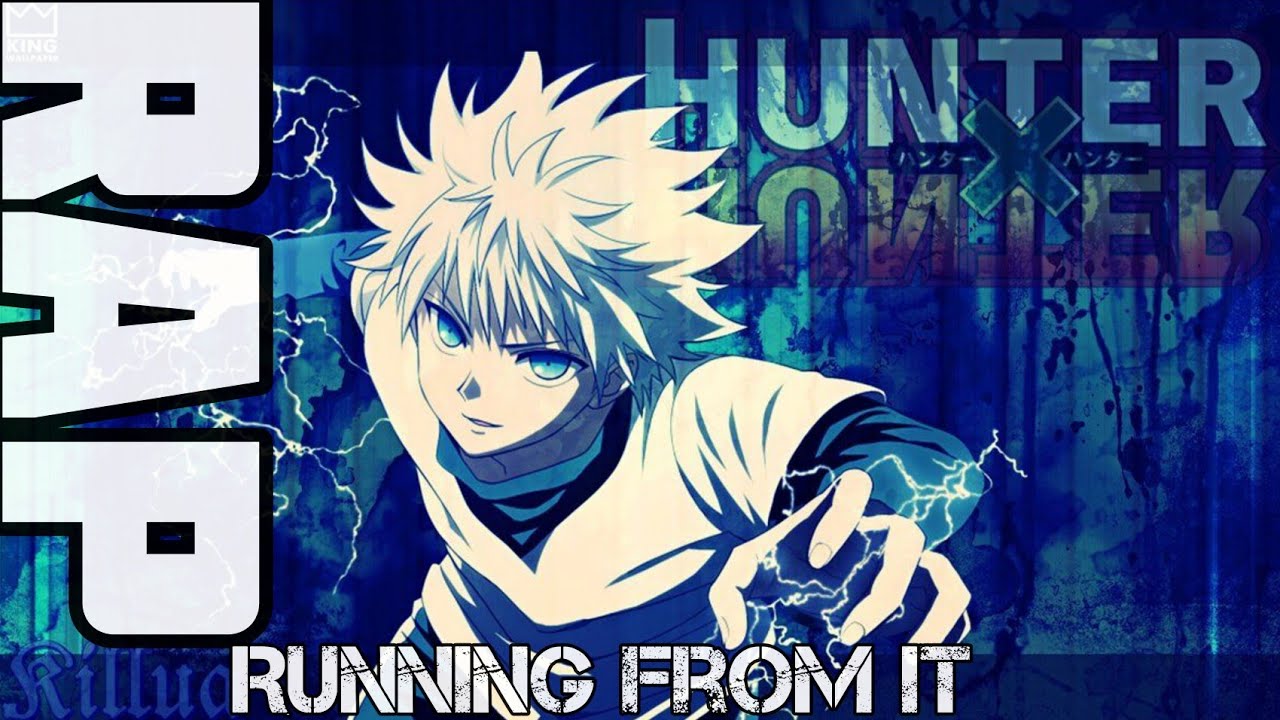 Killua Rap | "Running From It" | (lyric video) D_LeGend [Hunter X ...