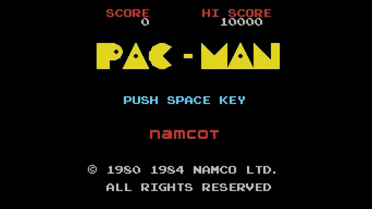 MSX Longplay [020] Pac-Man - YouTube