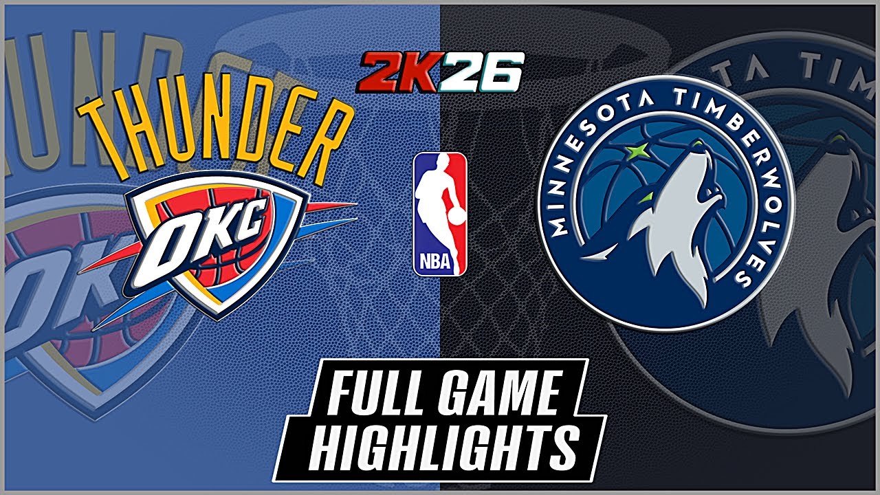 THUNDER VS WOLVES | NBA Full Game Highlights | OKLAHOMA CITY VS | NBA ...