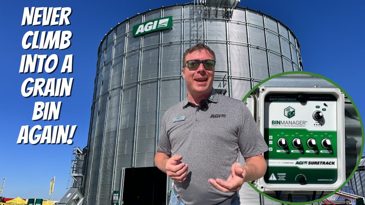 No More Climbing Into Grain Bins with AGI's BinManager — Automated ...