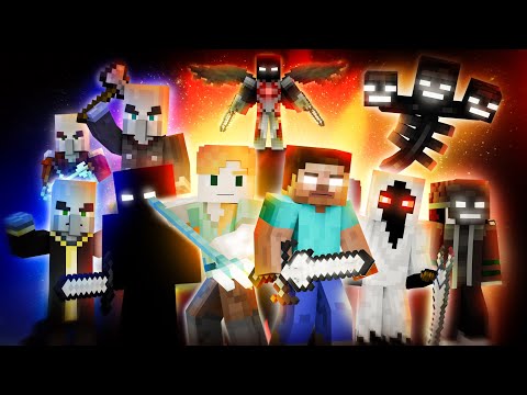 The Final Battle of Nether War – NETHER WAR EP8 (Minecraft animation)