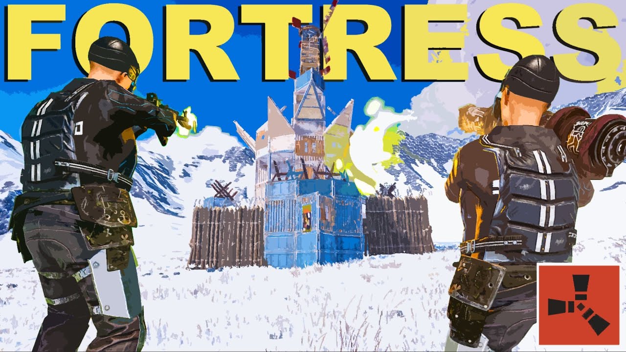 Winter FORTRESS - RUST Solo Wipe Progression (Movie) - YouTube