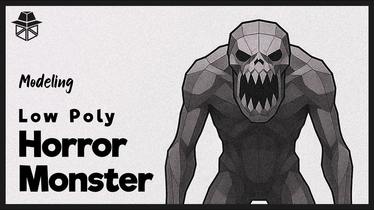 Creating Low Poly Horror Monsters in Blender - Part 1 - YouTube