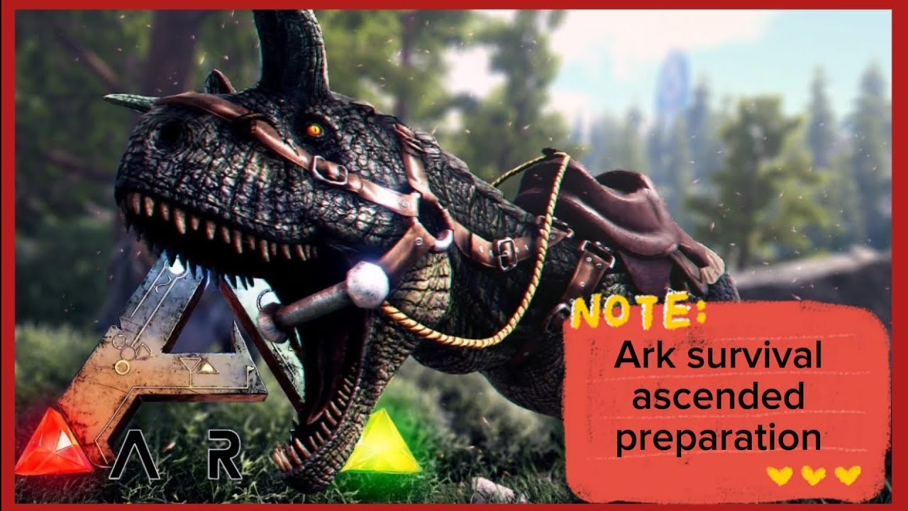 Ark survival ascendant preparation Guide: Conquer the Wild and Dominate the Game ( EP 1 ) - YouTube
