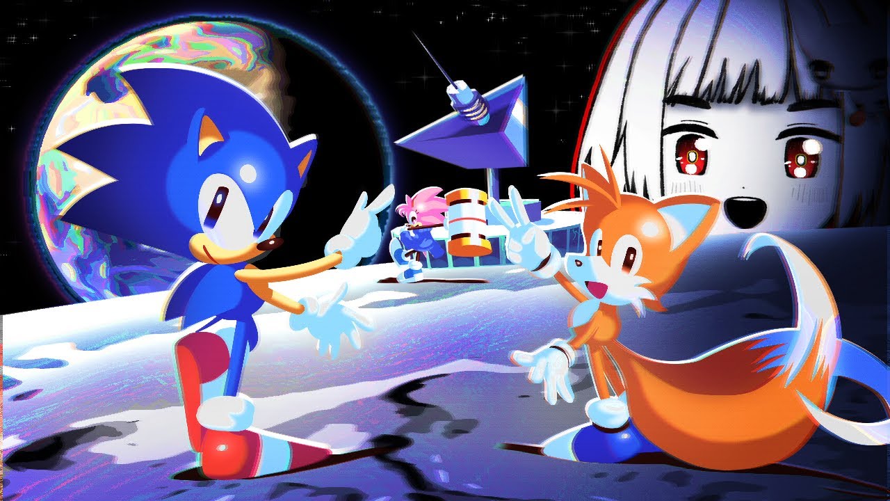 Sonic and The MOON Facility | Full Playthrough - YouTube