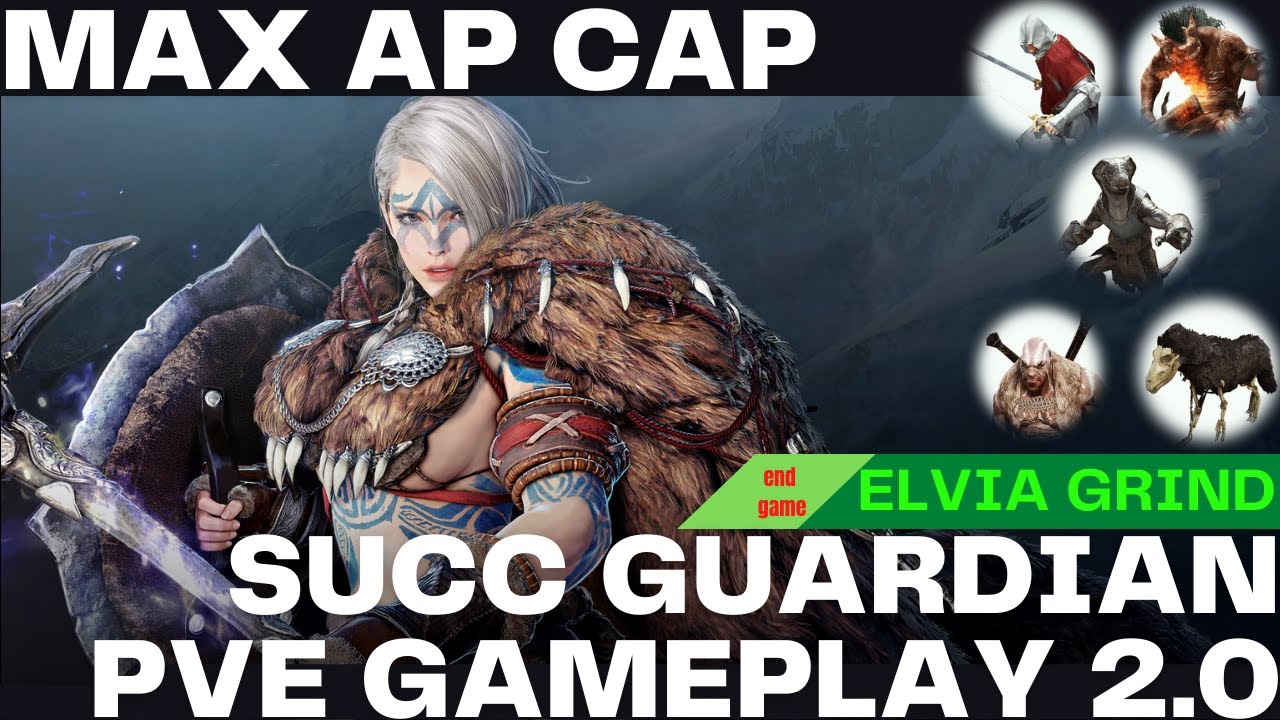 BDO| Guardian Succession PVE (Max AP) Gameplay in Elvia Server - YouTube