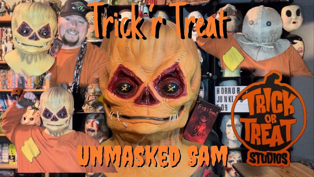 Trick or Treat Studios - Trick ‘r Treat - Unmasked Sam - Mask Review ...