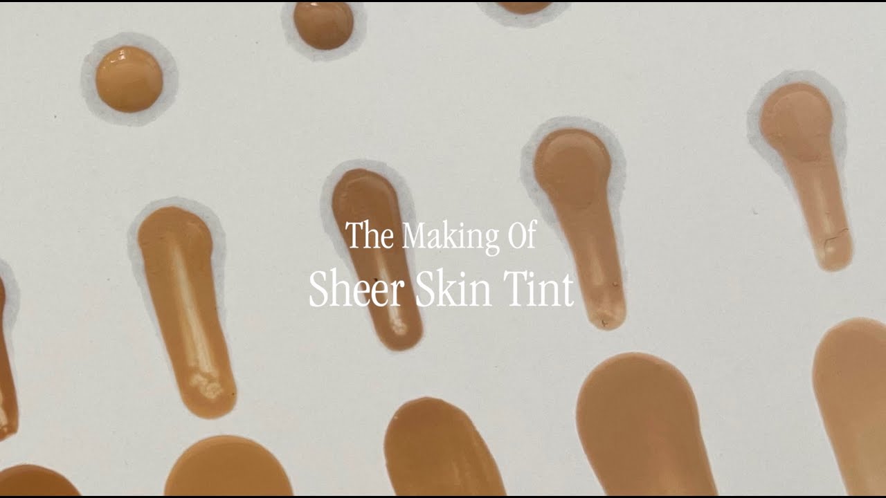 Summer Fridays Behind The Scenes | Sheer Skin Tint - YouTube