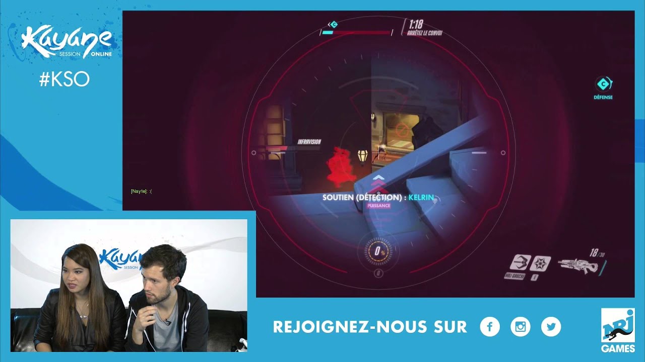 BEST - OF #1 Kayane Session Online avec Mamytwink et PP Garcia sur Overwatch et Street Fighter V ...