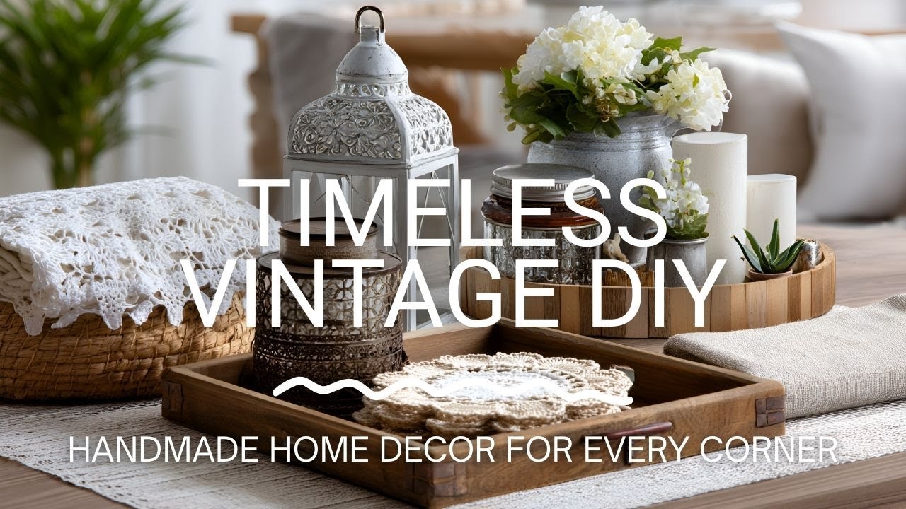 Back In Time Timeless Vintage | Handmade DIY Home Decor for Every Shelf ...