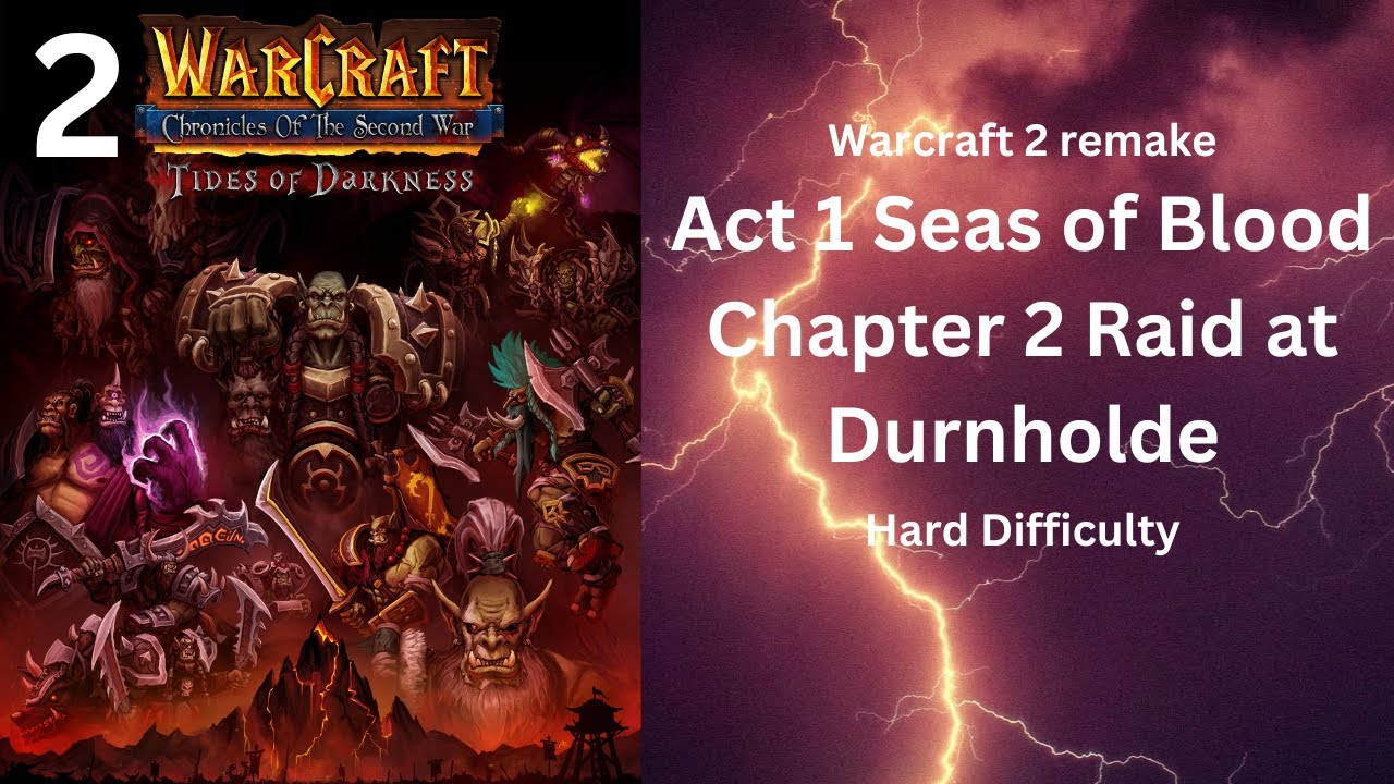 Warcraft 2 remake Chronicle of the Second War Act 1 Seas of Blood ...