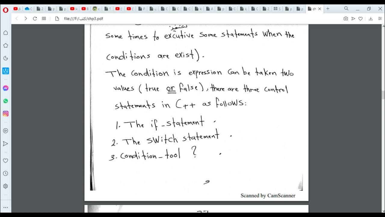 control structures / Selection statements if - else - YouTube