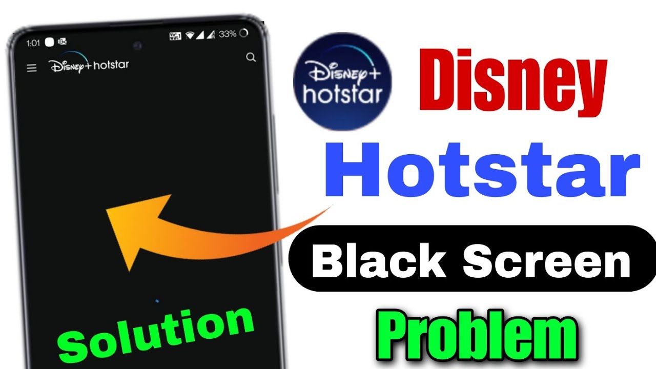 hotstar black screen problem | disney+ hotstar screen mirroring black ...