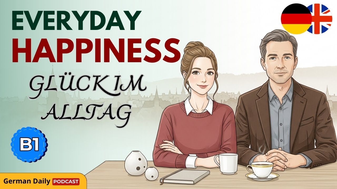 B1 | Was bedeutet Glück im Alltag? | Everyday Happiness in German ...