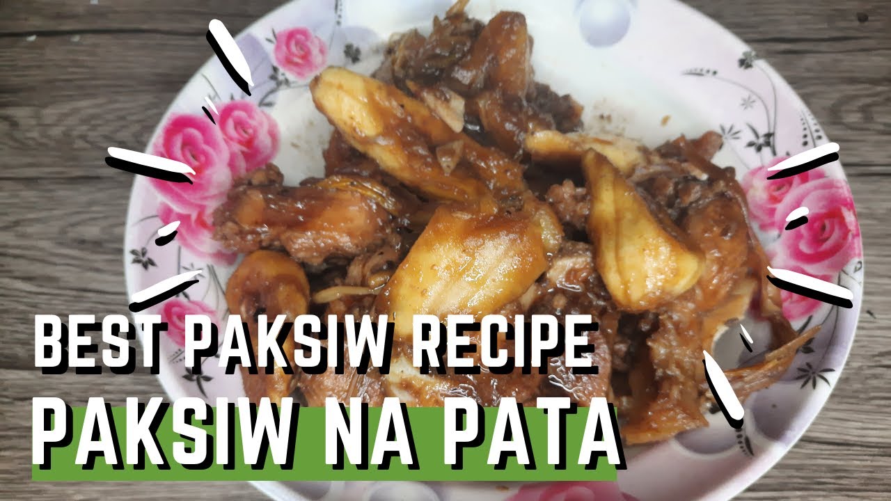 Best Paksiw na Pata Recipe - YouTube