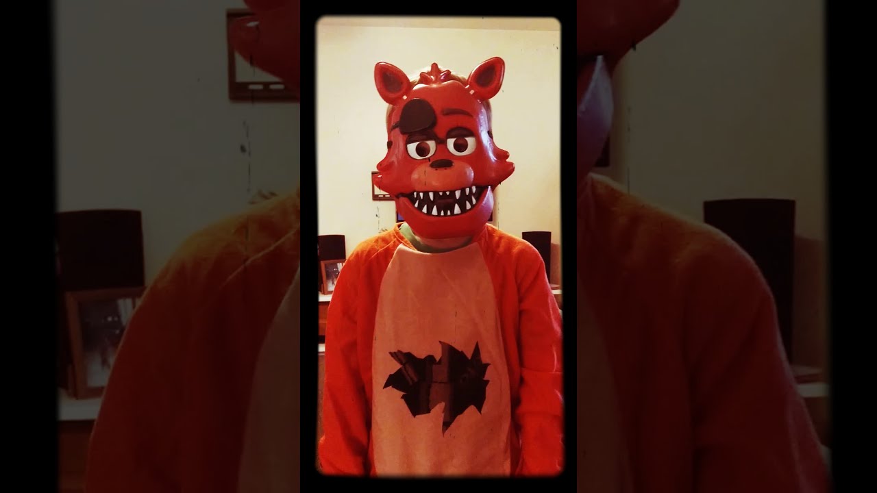 FNAF Creepy Foxy Jump Scared ME 🎃 - YouTube