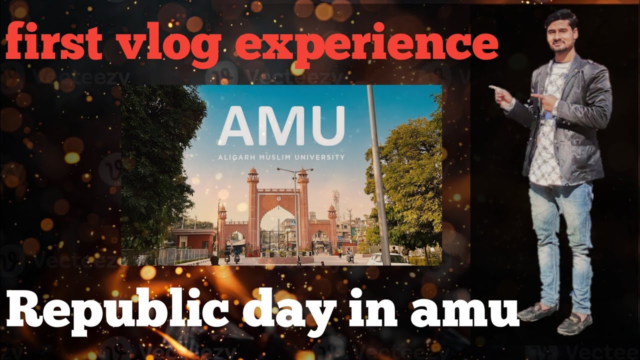Travel with Mr Alig in Amu || celebration of 26 January || 💫 #vlog #viralvideo #amu - YouTube