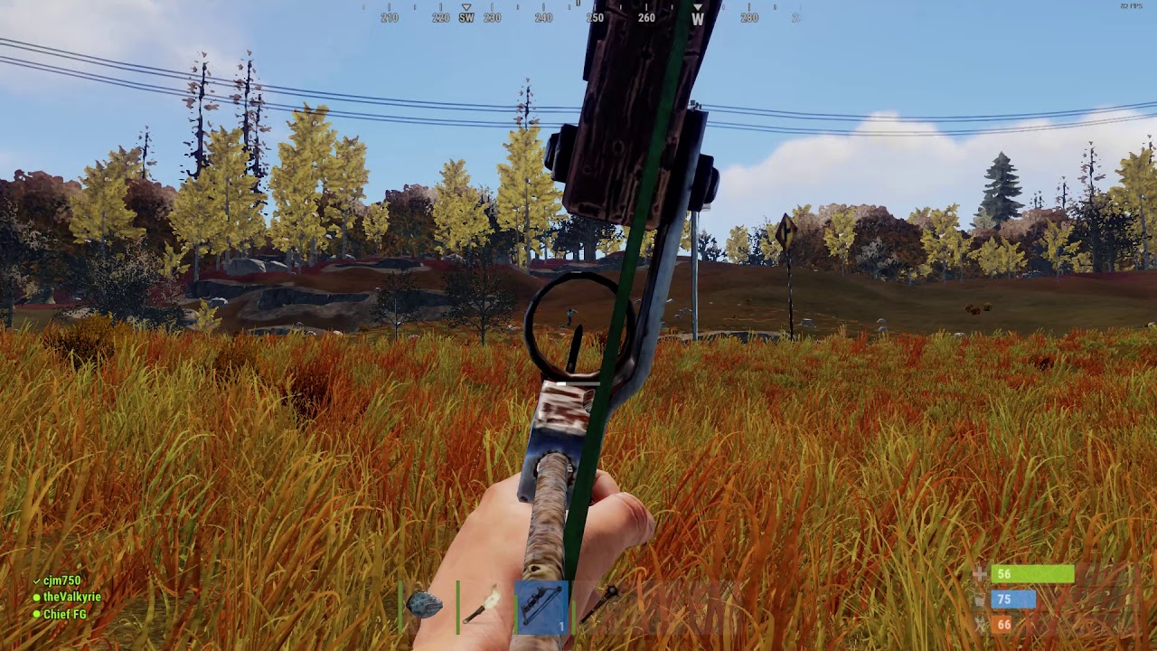 Rust | Compound bow to MP5 - YouTube