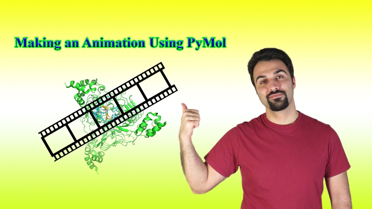 کار با Sceneها و ساخت انیمیشن در PyMol - YouTube