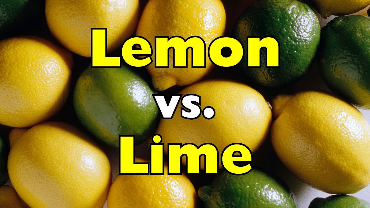 Lemon vs. Lime: What Really Sets Them Apart? - YouTube