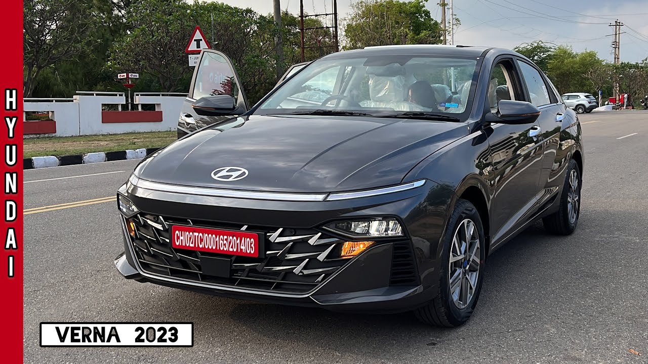 New Hyundai Verna 2023 🔥 Verna Sx(O) AT - Rs 16.20L | Most Detailed ...