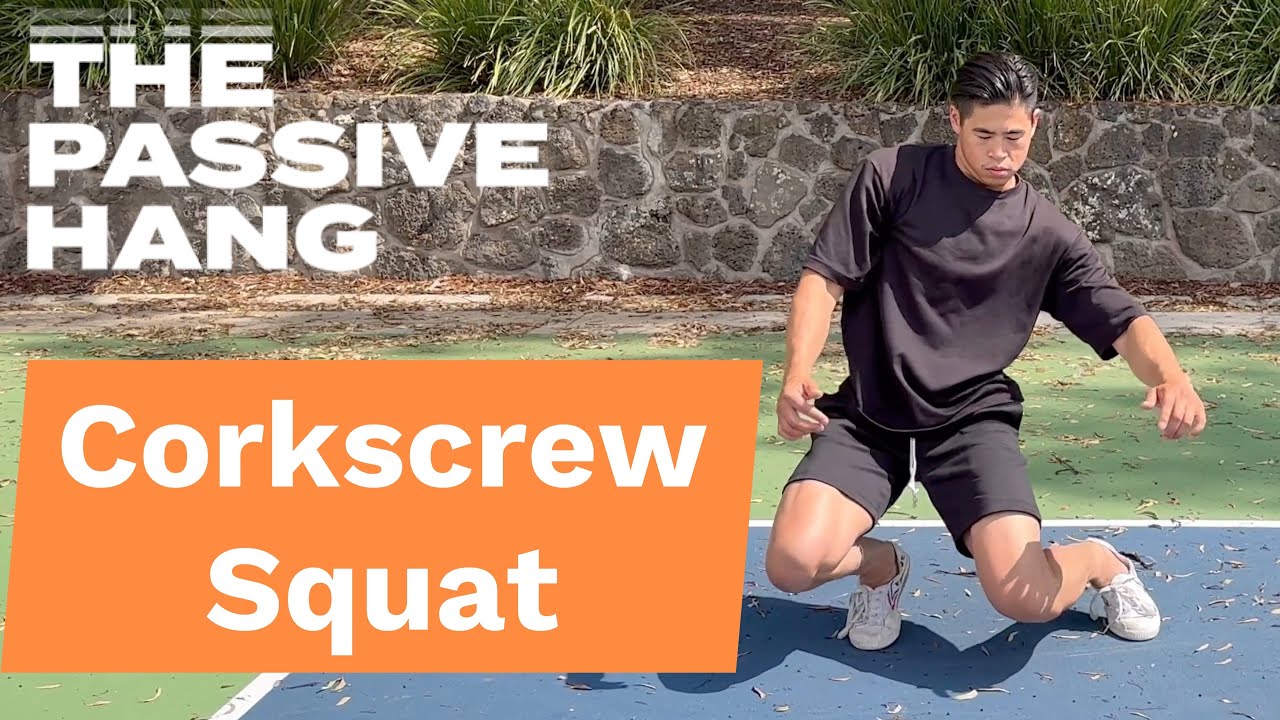 Corkscrew Squat: A non linear squatting pattern to develop unusual leg strength - YouTube