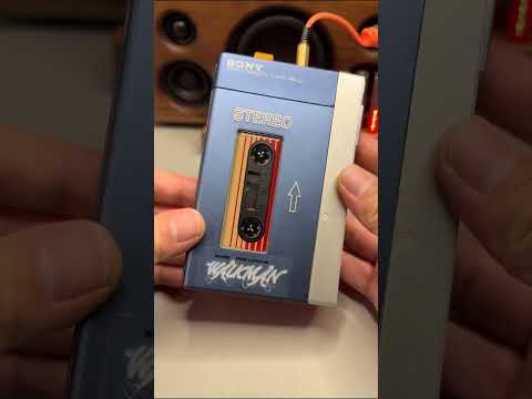 Sony TPS-L2 Cassette Walkman: Sony's First Walkman Classic 70~80s Vintage Fashion #Sony #Walkman