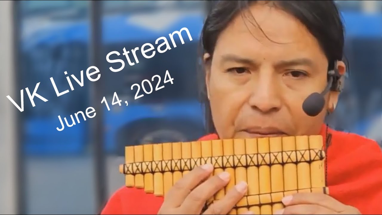 VK Live Stream. June 14, 2024 (Very windy! Low sound quality!) - YouTube