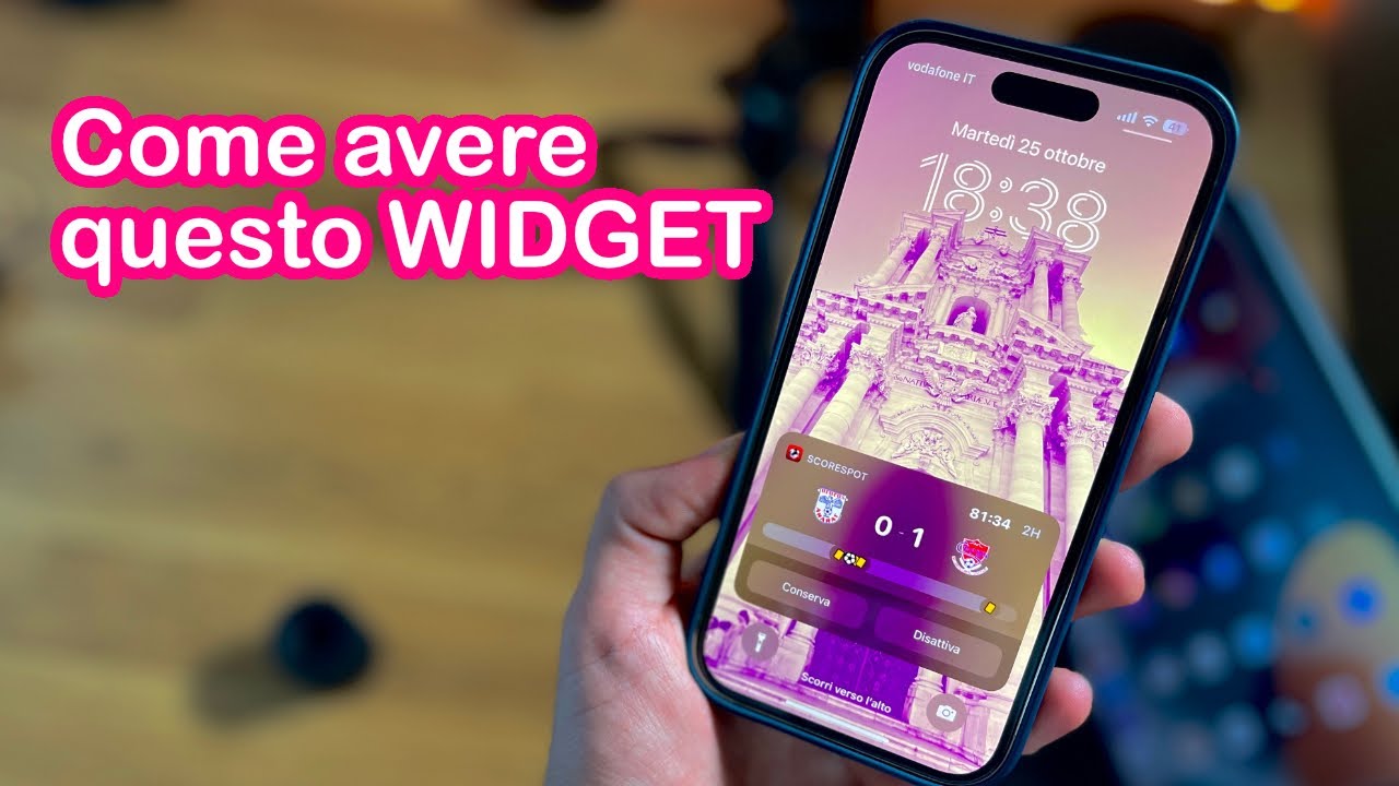 Come avere il NUOVO WIDGET SPORT su iPhone - Scorespot Tutorial ...