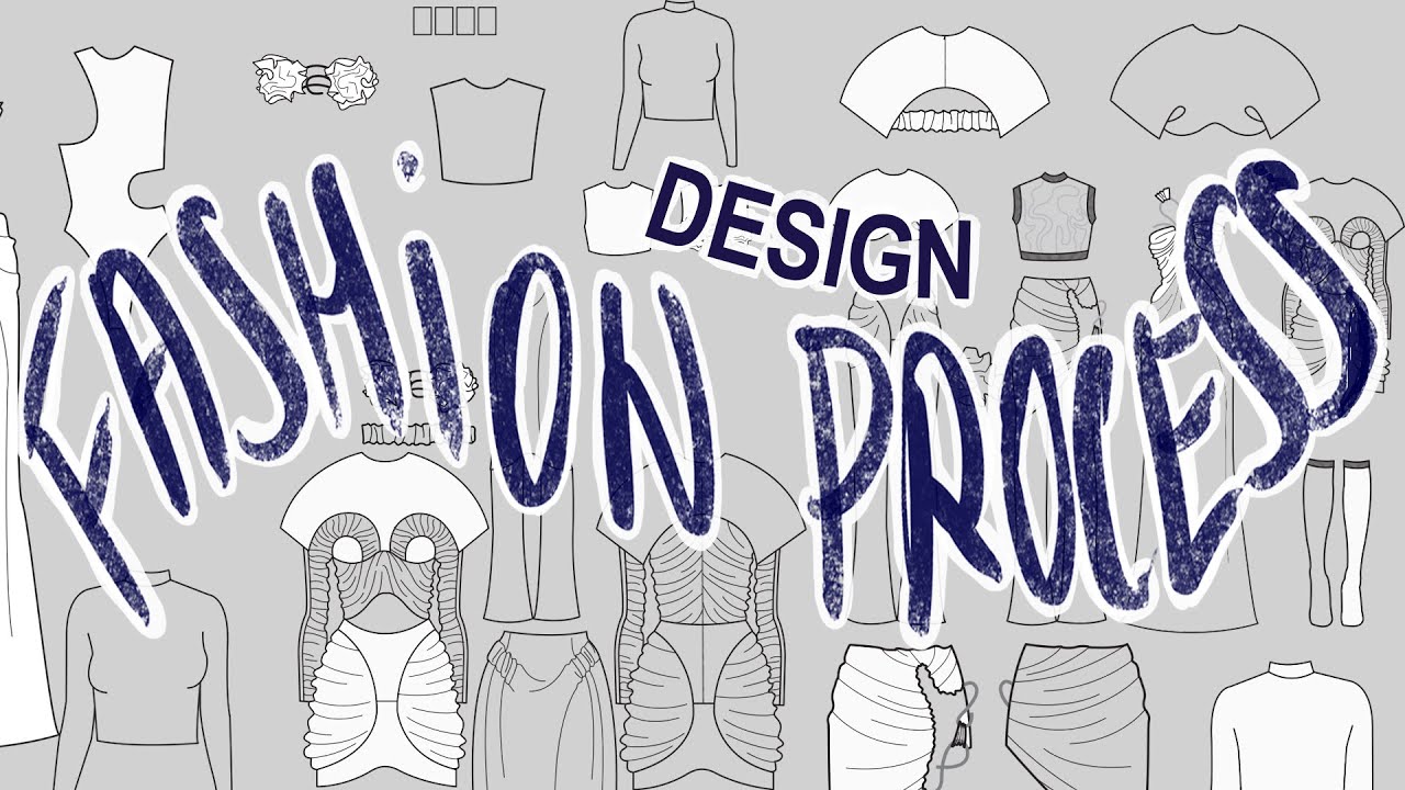 Fashion design step-by-step | Process Diary #28 - YouTube