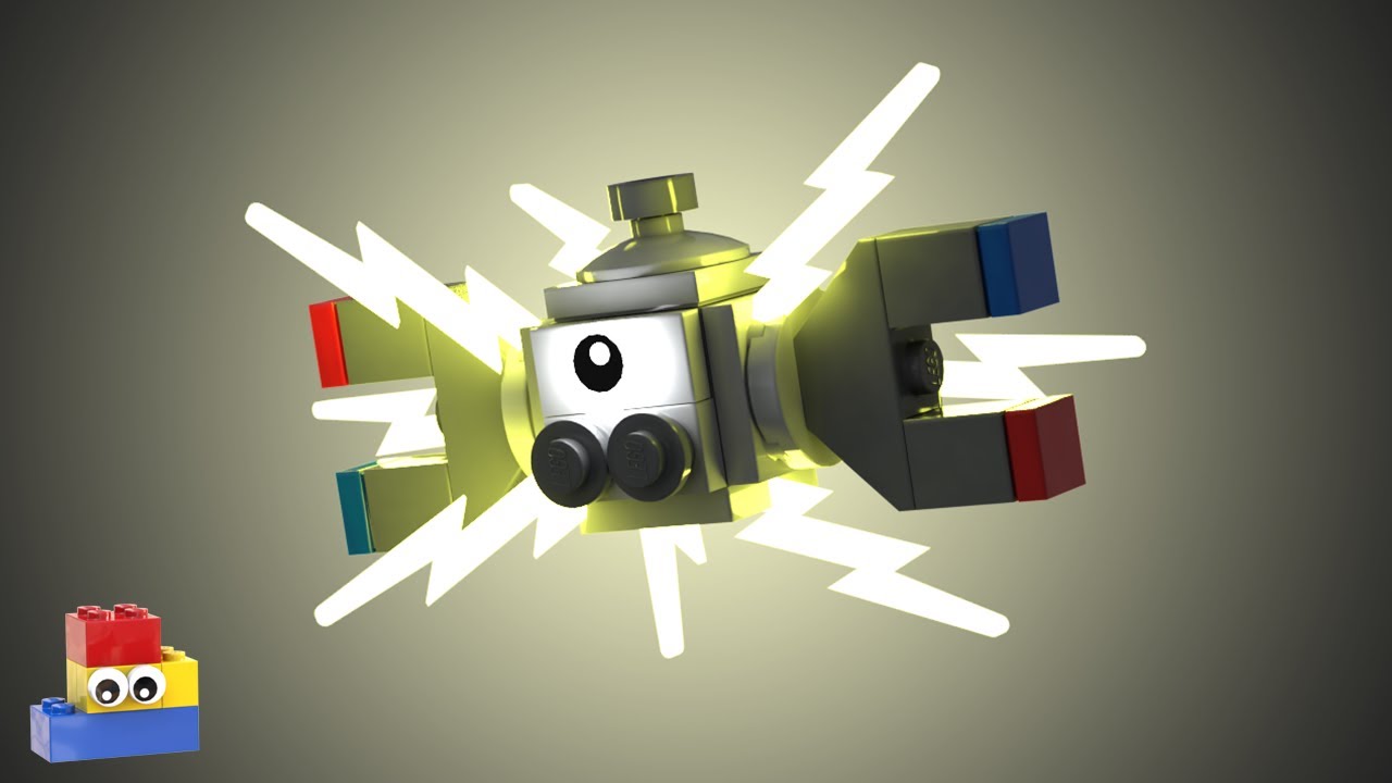 LEGO Pokémon: Magnemite Tutorial - YouTube