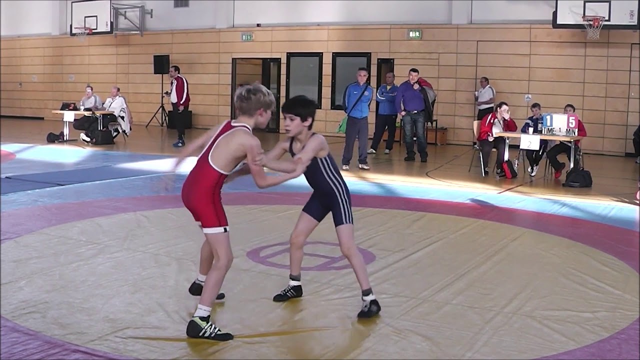 Ringen, youth wrestling Thomas - Magomadov - YouTube