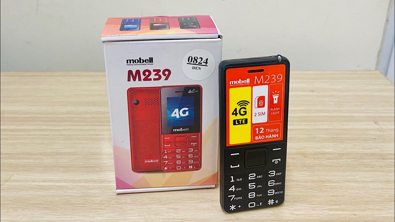 TRÊN TAY MOBELL M239 - ĐIỆN THOẠI BÀN PHÍM 4G GIÁ RẼ CHỈ TỬ 500 NGHÌN ...