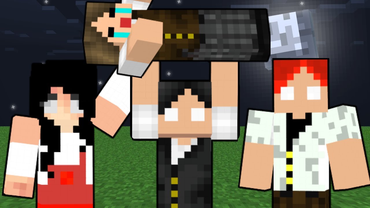 Minecraft: A FAMÍLIA DO JAZZGHOST REVERSO! - YouTube