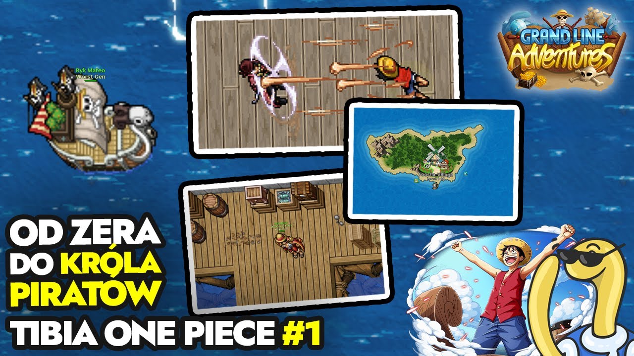 Początek Przygody - Tibia One Piece - Grand Line Adventures | GLA - PL ...