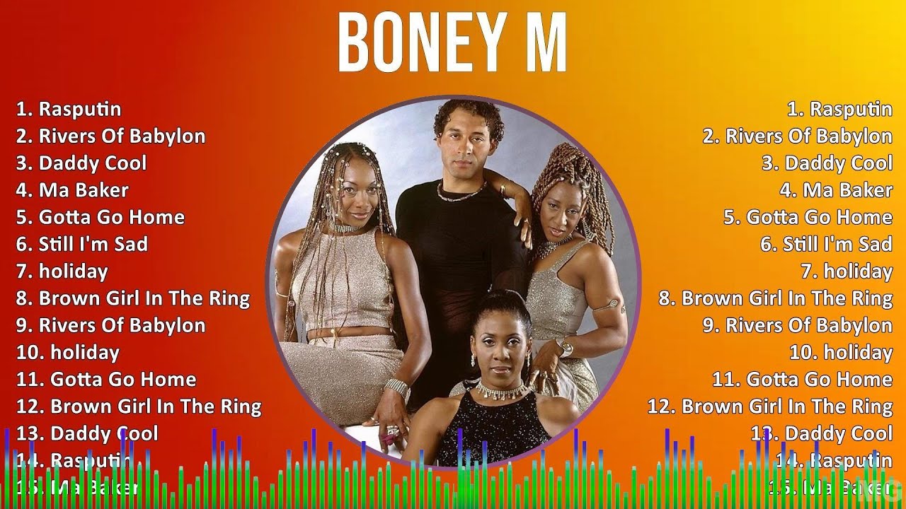 Boney M 2024 MIX Playlist - Rasputin, Rivers Of Babylon, Daddy Cool, Ma ...