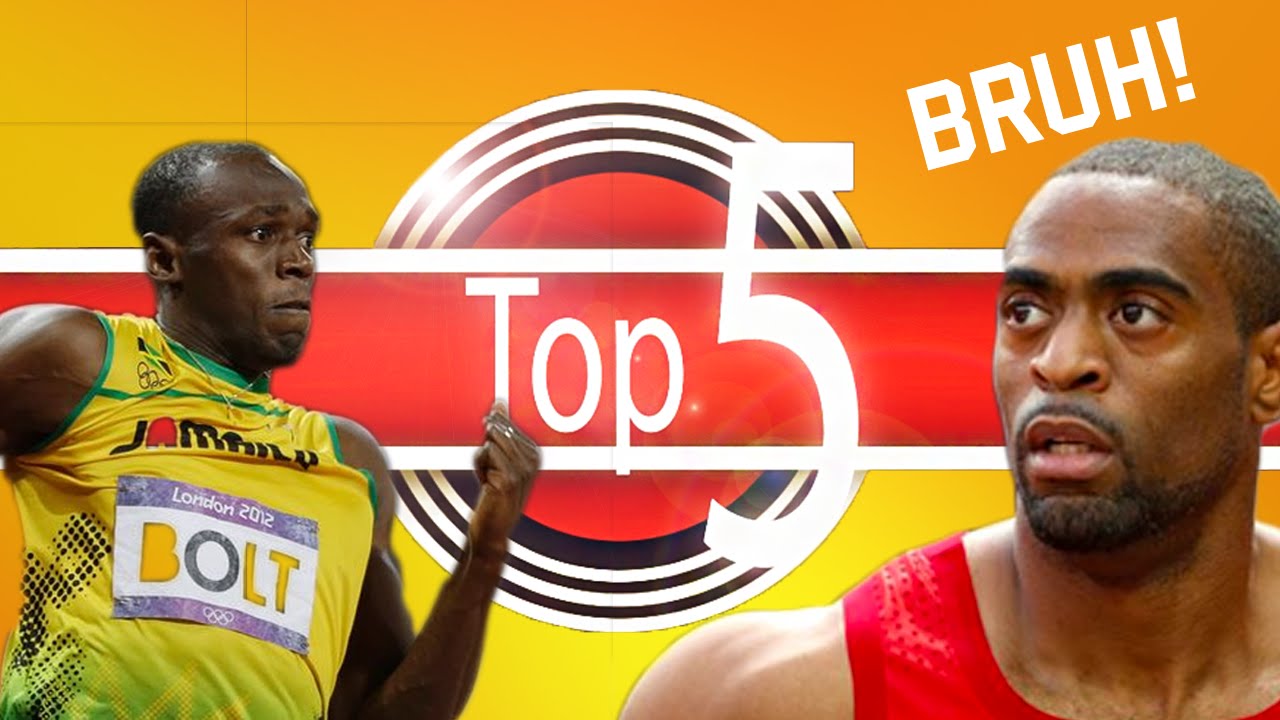Top5-Fastest Humans Ever! (Unexpected Twist) - YouTube