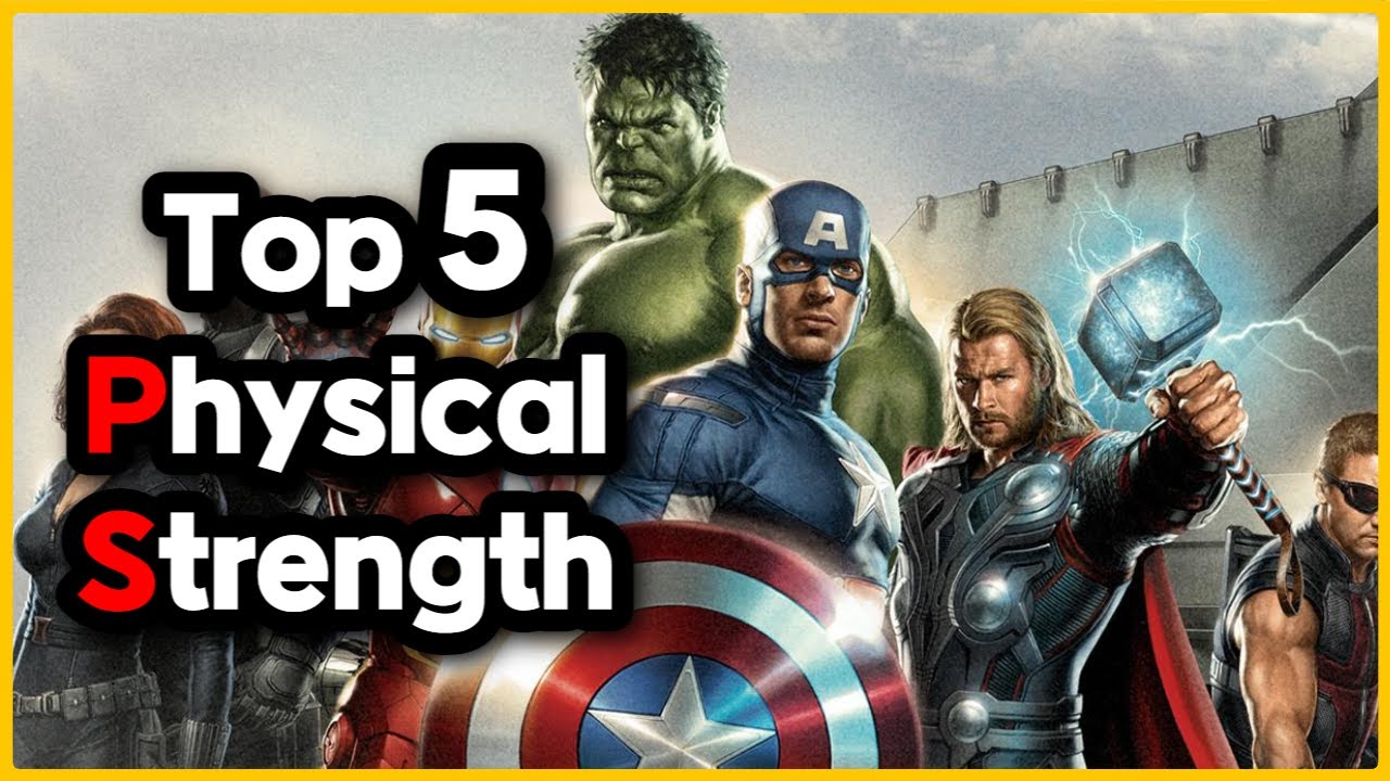 Top 5 Superheroes with the Most Physical Strength, as selected by ...