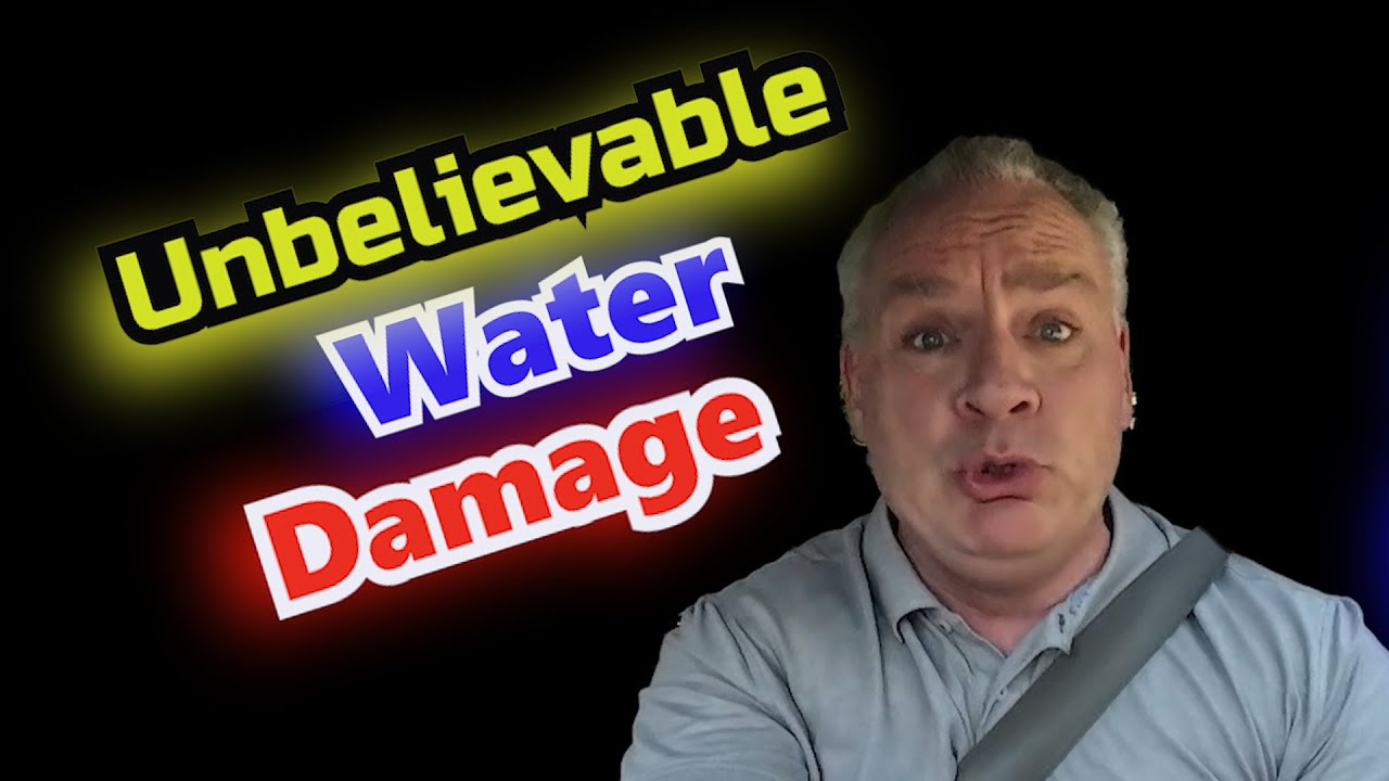 Unbelievable Water Damage, Daniel the Adjuster--Free Training - YouTube
