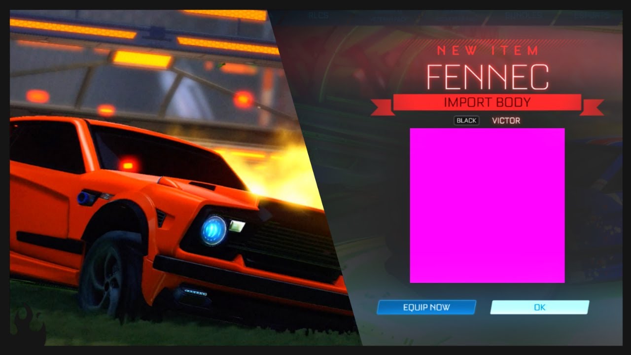 The BLACK FENNEC Has Returned! Rocket League Item Shop Review - YouTube