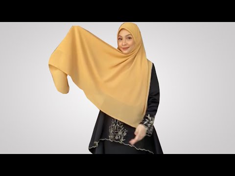 5 TUTORIAL BAWAL MANIS ⚘  CARA PAKAI TUDUNG BAWAL TERKINI LABUH TUTUP DADA