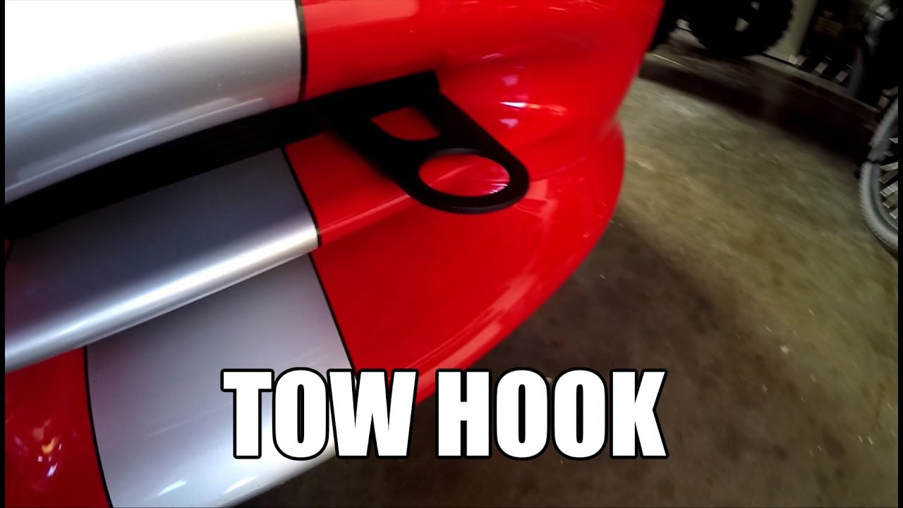 Dodge Viper GTS ACR - IPSCO Tow Hook Install & Review - YouTube