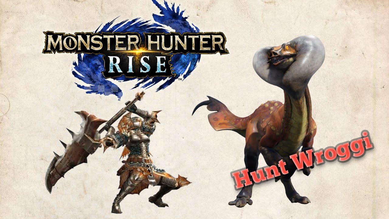 Mh rise || Hunt Great wroggi || monster hunter rise - YouTube