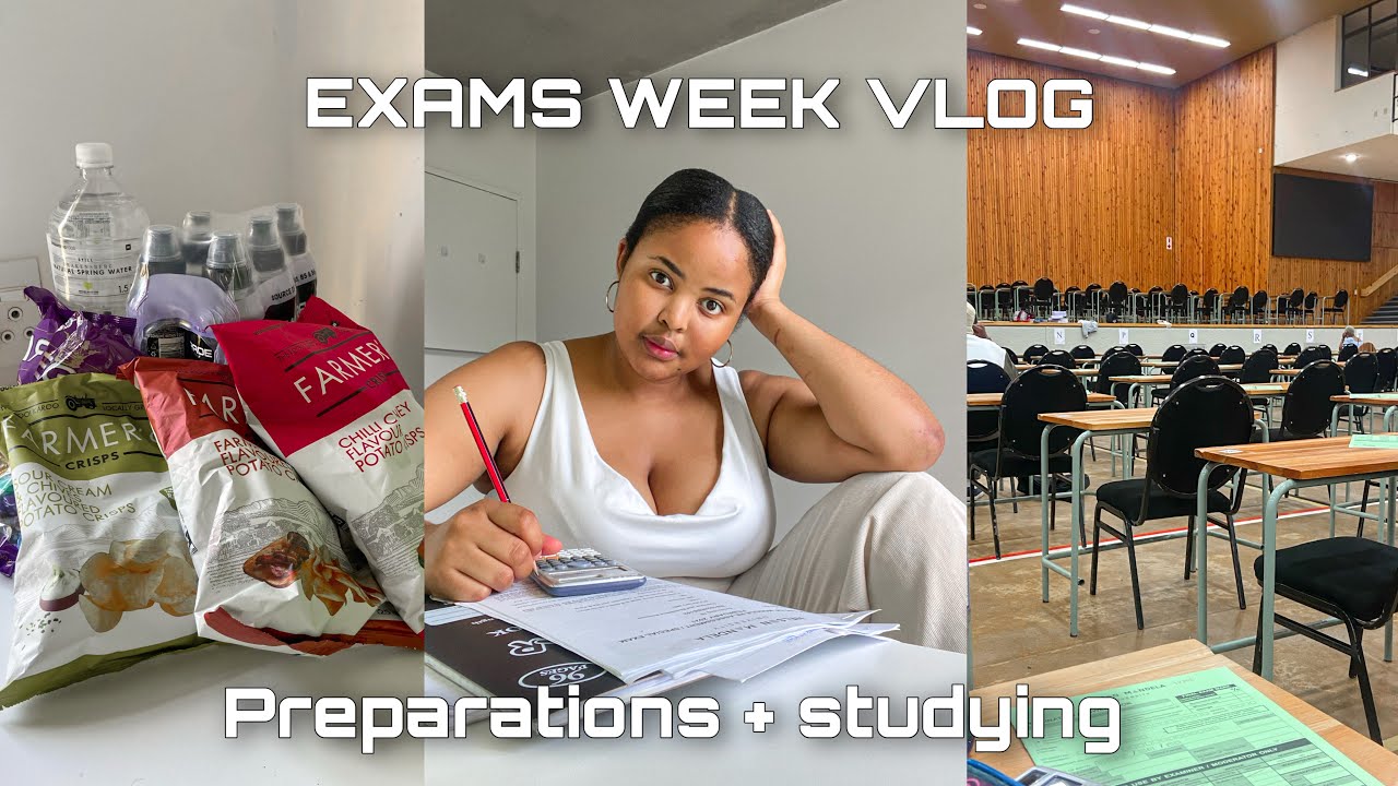 Exams Week Vlog 📚 : Exams Preparations (hectic week) - YouTube