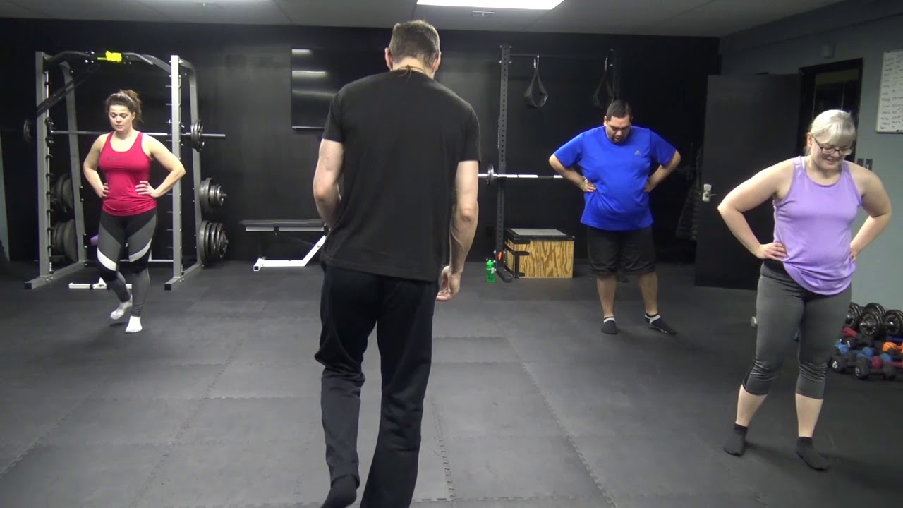 Personal Trainer Columbus OHIO - fun lower body workout - YouTube