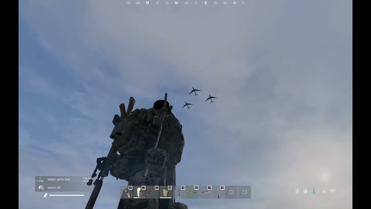 DayZ Air Raid Mod in action - YouTube