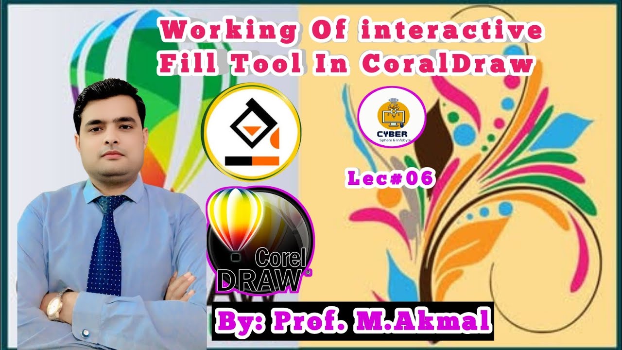 What is CoralDraw's INTERACTIVE Fill Tool? - YouTube