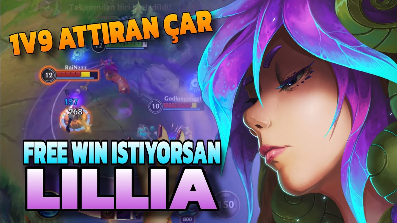 LILLIA METAYA HÜKMEDİYOR! Kazanmak İstiyorsan Lillia Oyna! | Wild Rift ...