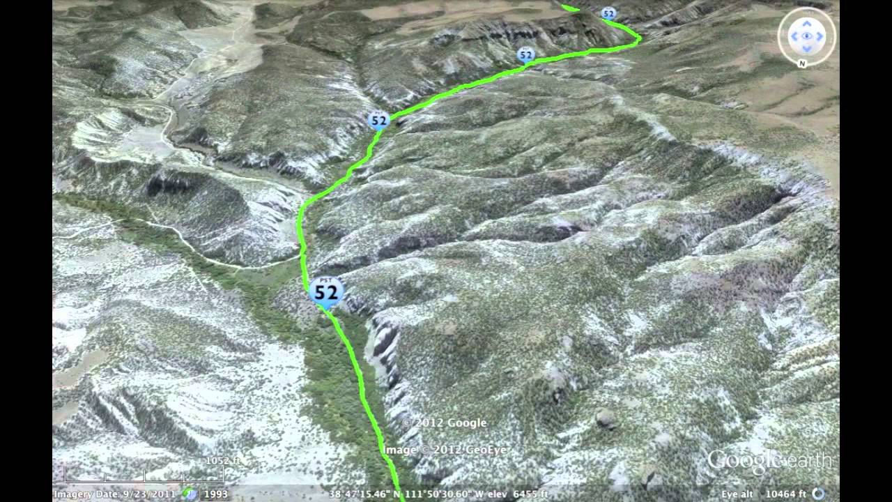 Paiute ATV Trails Map ibook 3d tour of trail PST 52 3D TOUR 720p - YouTube